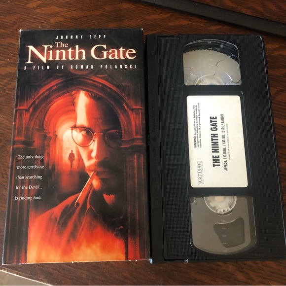 Other | The Ninth Gate Blockbuster Vhs | Poshmark